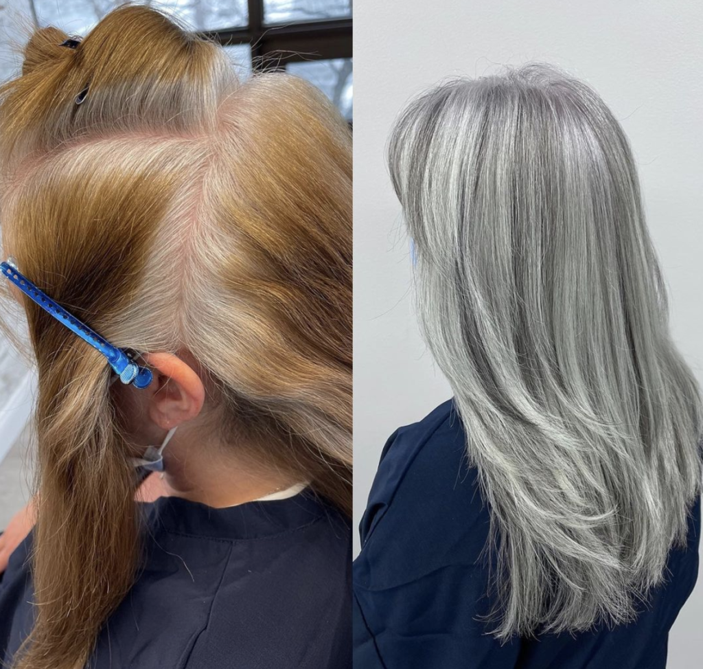HOW TO TRANSITION AND MAINTAIN GRAY HAIR - Behindthechair.com