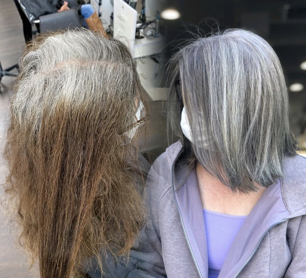 HOW TO TRANSITION AND MAINTAIN GRAY HAIR - Behindthechair.com