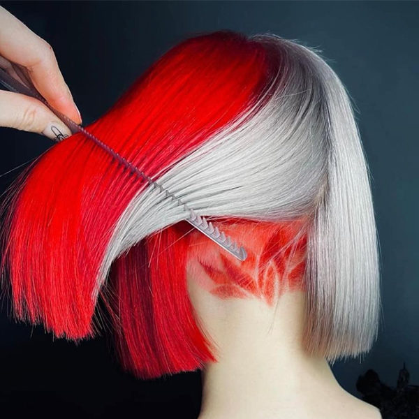 Bold Color Blocking - Behindthechair.com