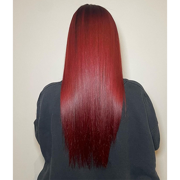 Deep Cherry Hair Color - Behindthechair.com