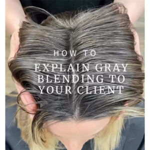 Guide To Gray: 5 Tips To Blend or Cover Stubborn Grays - Behindthechair.com