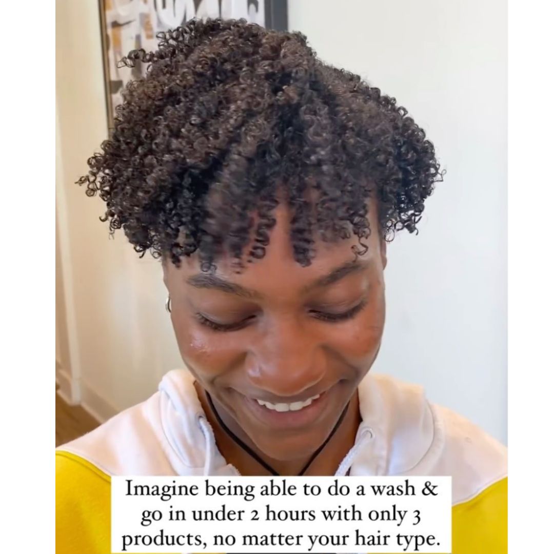 Wash & Go’s: How To Simplify Defined, Bouncy Curls - Behindthechair.com