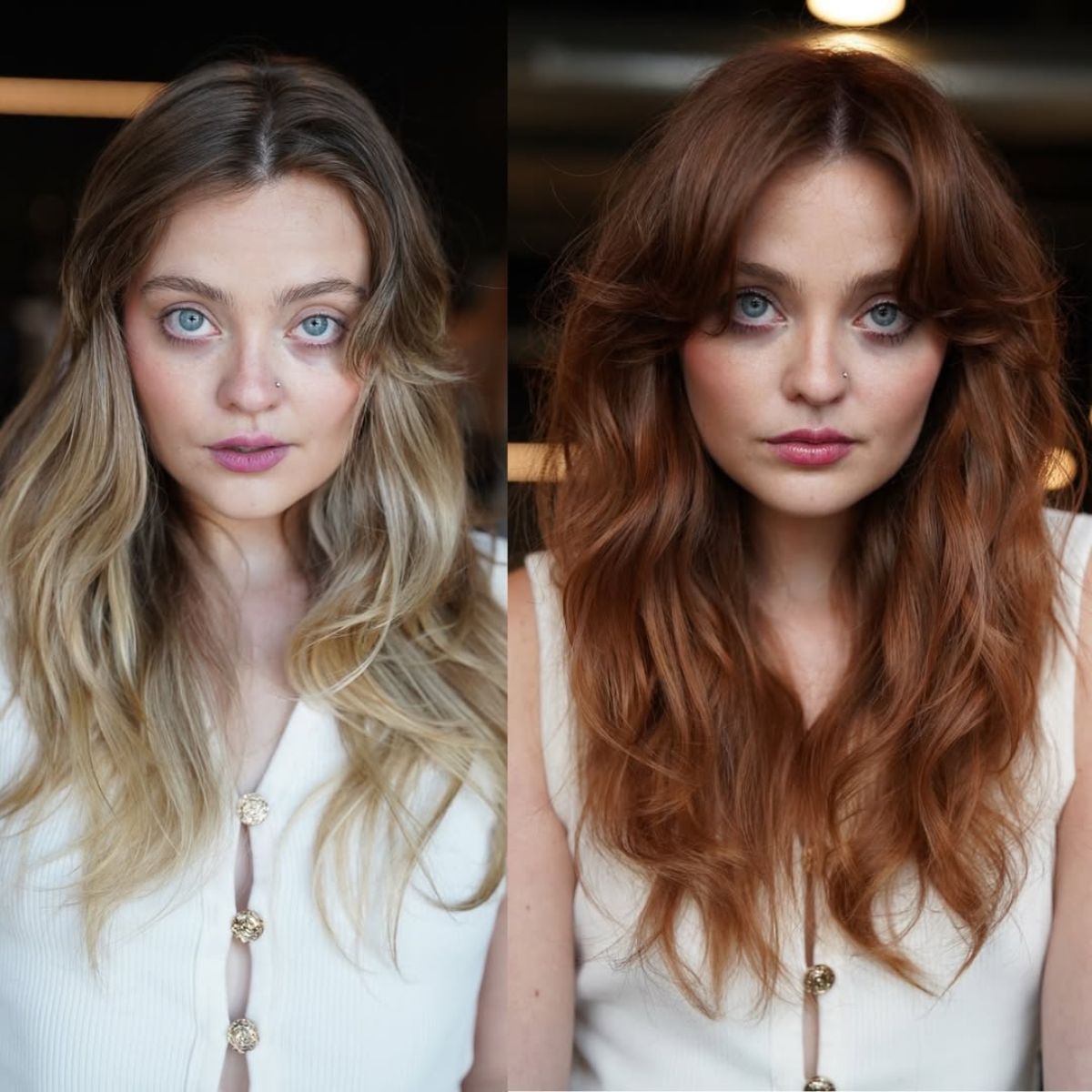 Blonde To Copper Transformation Behindthechair